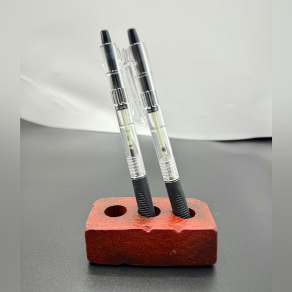 Office | Custom 3d Printed Brick Figurine Pen Holder Construction ...